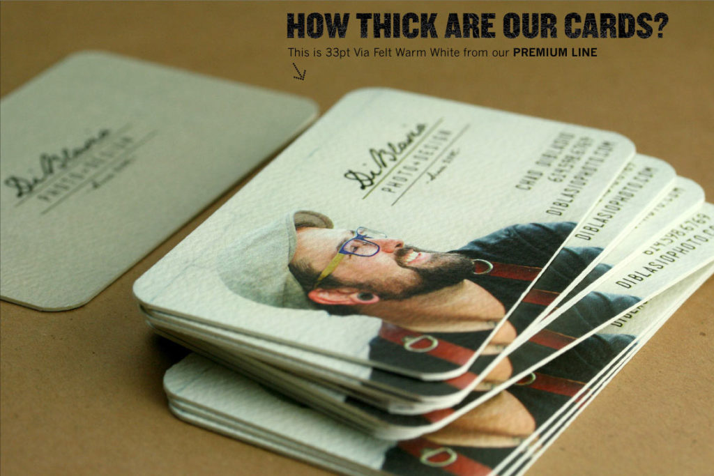 Thick Paper - Unique Business Cards & Postcards
