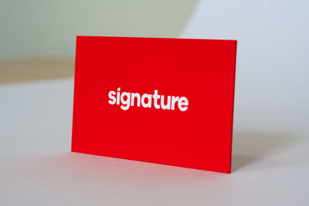 12 Bold Typographic Business Card Designs